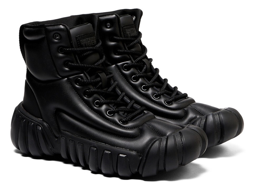 Onitsuka Tiger DENTIGRE PUFF BOOT Black Unisex Short Boot US men's size ...