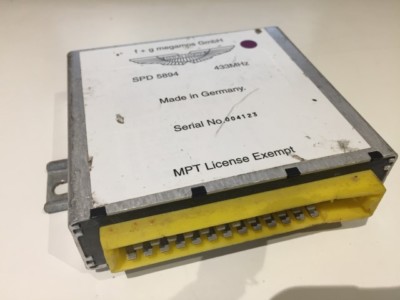 ASTON MARTIN DB7 SECURITY MODULE ECU 433 MHz SPD 5894 004123 | eBay UK