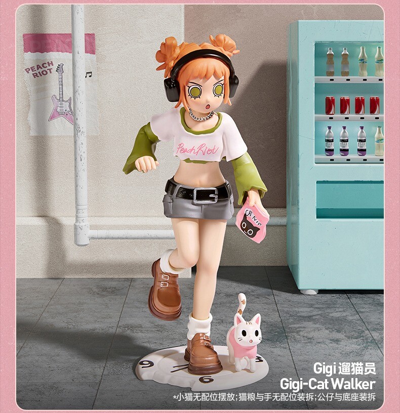 Genuine Peach Riot Rush Hour Series Poppy-Scientist Blind Box Figure ...