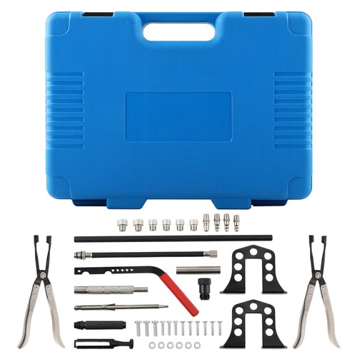 Cylinder Head Service Kit Valve Spring Compressor Removal Installer Set ...