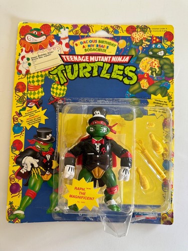 Vintage TMNT Bodacious Birthday Raph the Magnificent | eBay