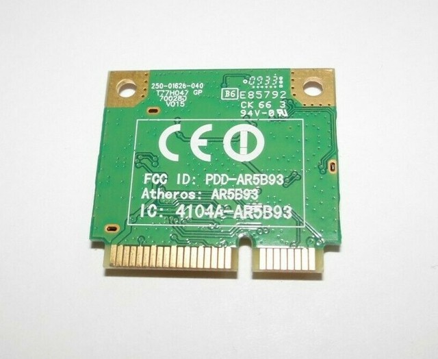 Atheros AR5B93 Half Height Wireless WiFi Card 300m for sale online | eBay