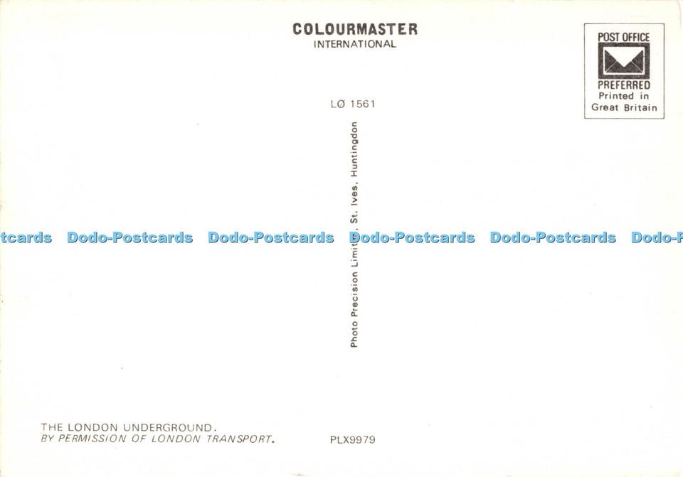 D079110 London Underground. London Transport. Colourmaster ...