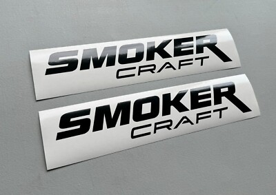 Smoker Craft Boat Decals SET OF 2 Vinyl Decal Stickers | eBay