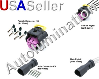 1-928-405-138 Bosch 5 Pin System Ignition CONNECTOR VW 1928405138 Male ...