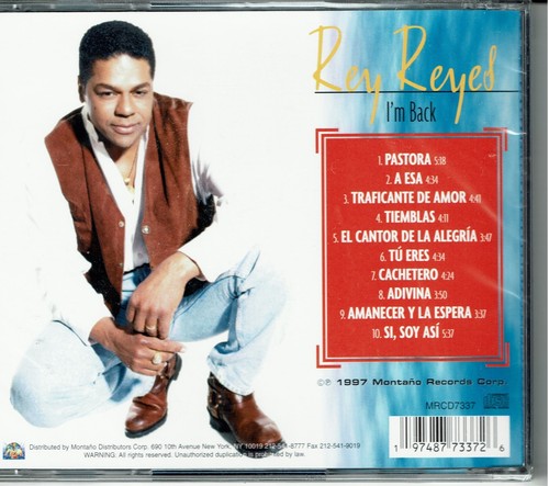 Rey Reyes I'm Back BRAND NEW SEALED CD | eBay