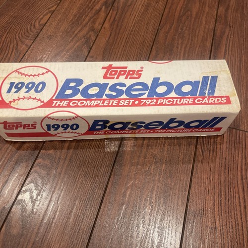 1990 TOPPS BASEBALL COMPLETE SET 792 CARDS - SEALED | eBay