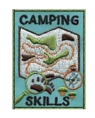 Girl Boy Cub Outdoor CAMPING SKILLS Fun Patches Badge SCOUTS GUIDE Outdoor map | eBay