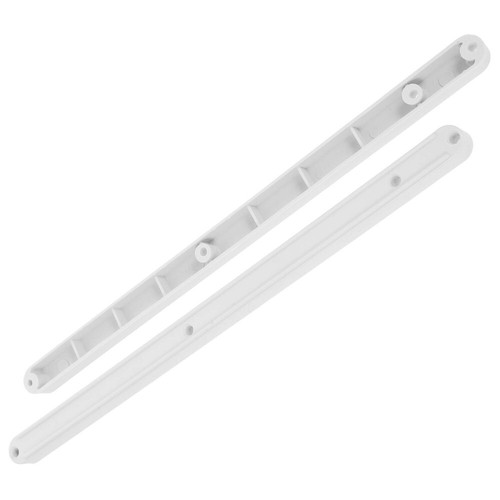 2 Pcs Side Mounted Plastic Drawer Rails Furniture Slides Anti- | eBay