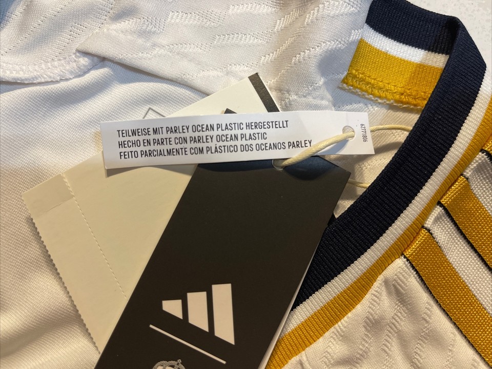 NWT ADIDAS HEAT.RDY Real Madrid 2023/2024 Home Jersey Men's 3XL IA5139 ...