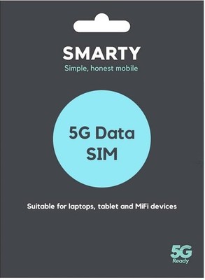 SMARTY Unlimited Data only SIM. 1 month plan, No contract, EU Roaming ...
