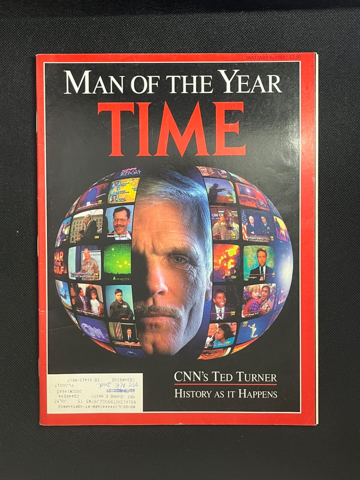 Vintage Time magazine Man of the Year, January 1992 used, very good ...