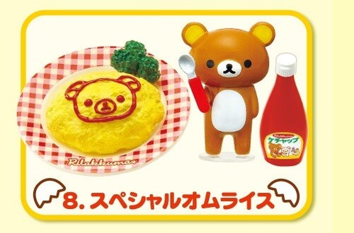 Re-Ment Miniatures Sanrio Rilakkuma Breakfast Eggs Kitchen set # 8 Egg ...