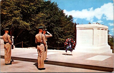 RPPC Tomb guards, Washington DC 1961 | eBay