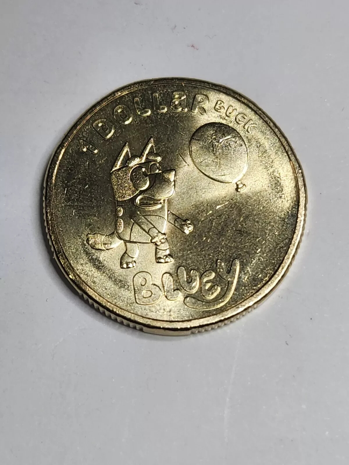 2024 $1 Dollar Bluey Bucks Coin - Bluey in 2 x 2 flip | eBay