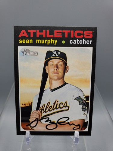 2020 Topps Heritage Baseball #335 Sean Murphy Card | eBay