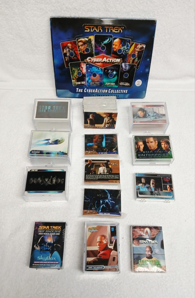 Star Trek Variety Lot Of 14 New Trading Cards Sets | eBay