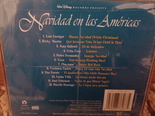 Disney: Navidad en las Americas (10 Copies) CD, 1994 NEW, Give Out To ...