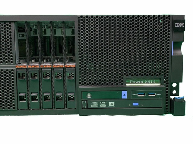 IBM Power S814 4 Core 3.02ghz CTO Server 8286-41a System W/ Epxk ...