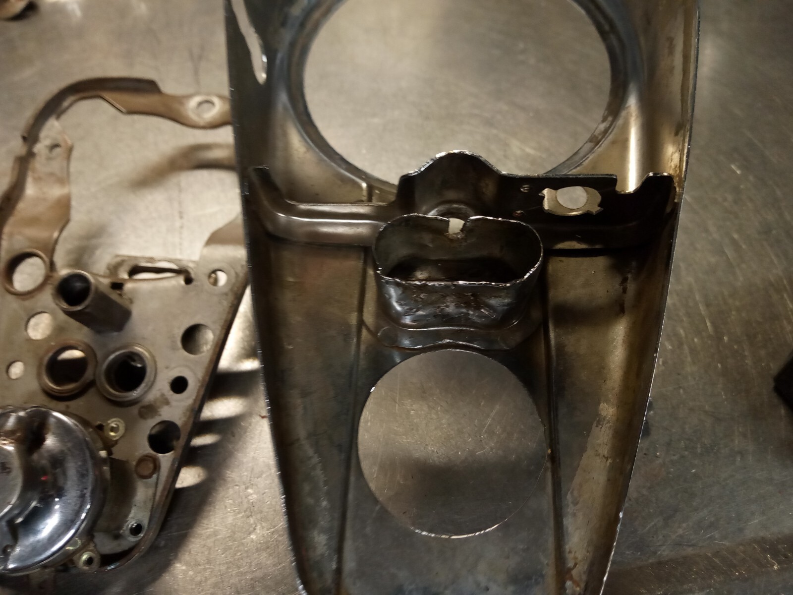 Harley Davidson Panhead OEM Dash Knucklehead Flathead | eBay