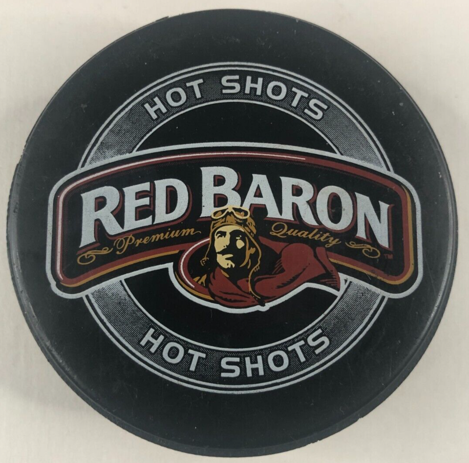 2006 Minnesota Wild vs Anaheim Ducks Souvenir Hockey Puck Red Baron SGA ...