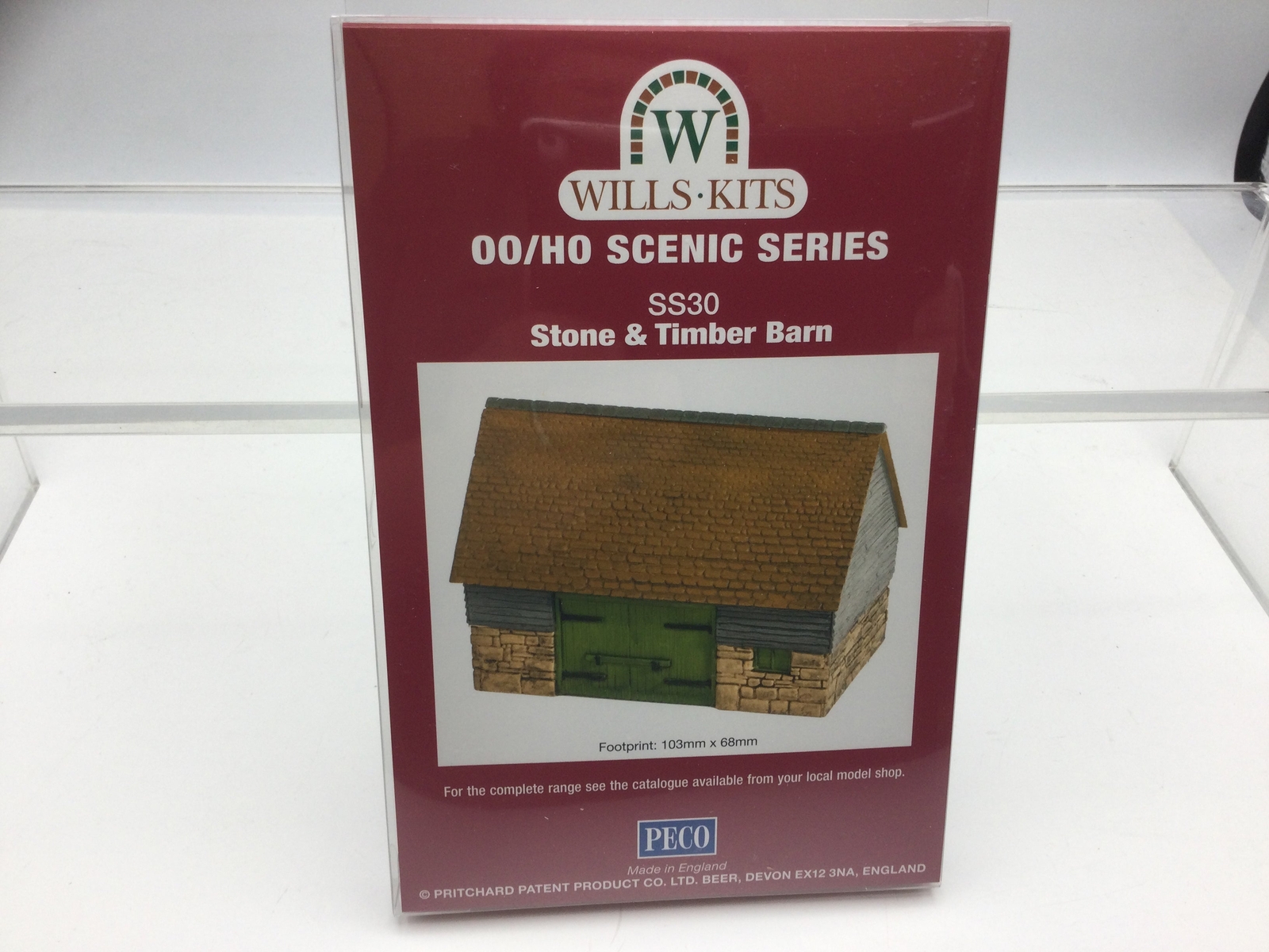 Wills SS30 OO Gauge Stone & Timber Barn Kit | eBay