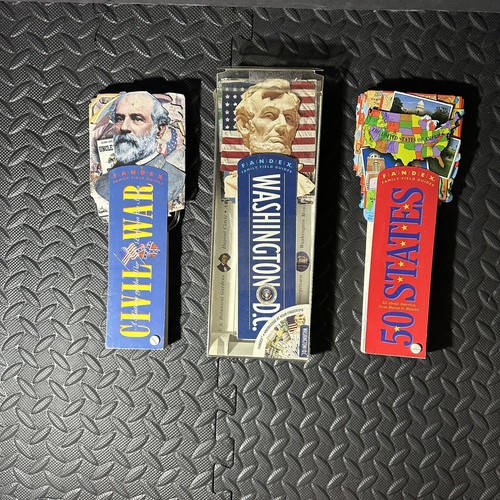 Set of 3 FANDEX Field Guides Includes 50 States & Washington D.C ...