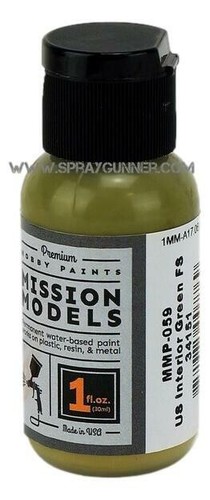 Mission Models Paints Color: MMP-059 US Interior Green FS 34151 | eBay