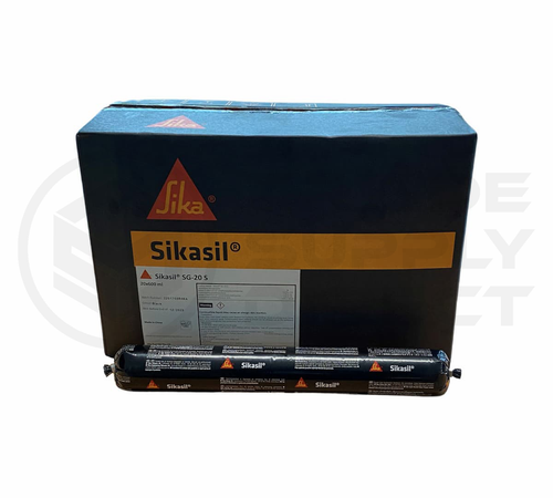 20 x SIKA Sikasil SG-20 S Structural Glazing Silicone Adhesive 600ml ...
