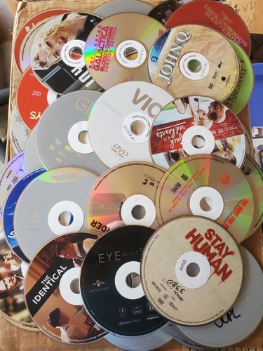 HUGE LOT OF 100+ DVD'S - DISC ONLY -BULK WHOLESALE DVDS FREE SHIPPING ...
