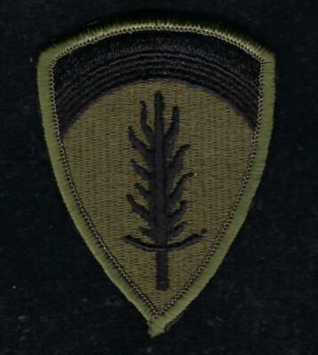 Supreme Headquarters Allied Expeditionary Force SHAEF SUBDUED OD PATCH ...