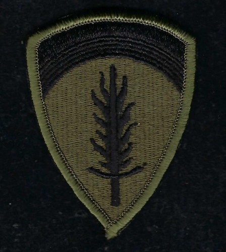 Supreme Headquarters Allied Expeditionary Force SHAEF SUBDUED OD PATCH ...