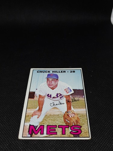 1967 Topps #198 Chuck Hiller New York Mets.VG/EX. | eBay