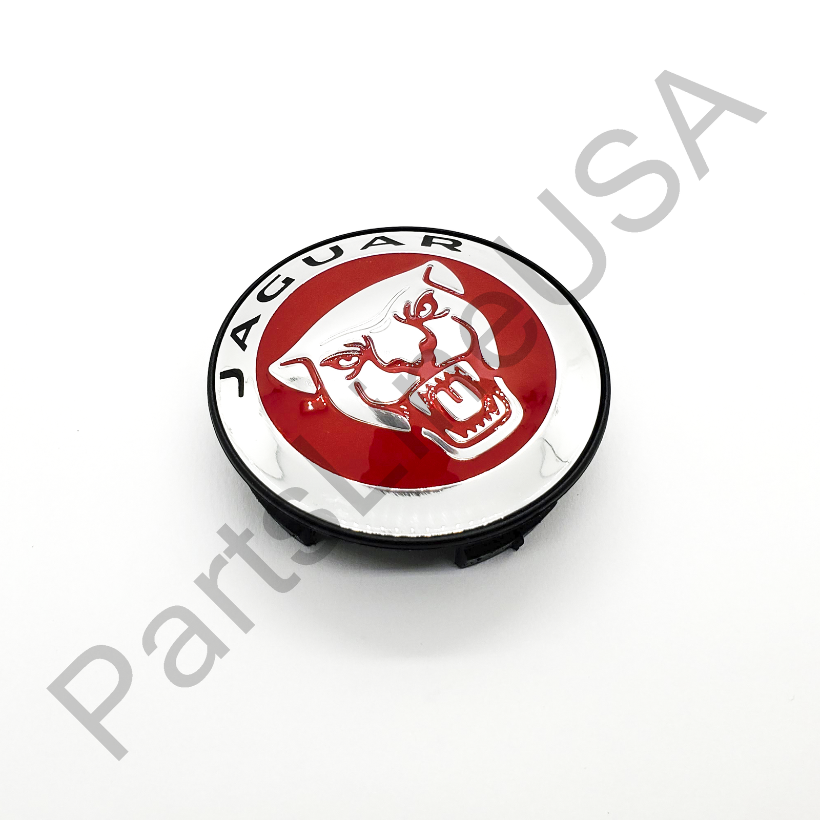 Genuine Jaguar Red Wheel Badge Center Cap XJ XK XF F-Type C2D47107 | eBay