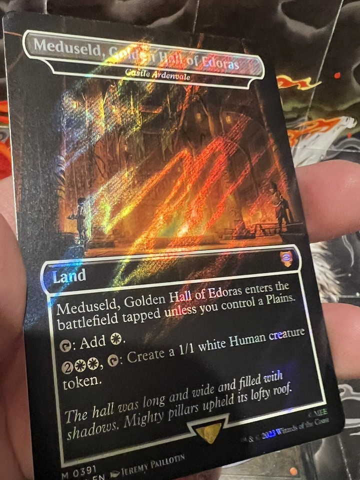 MTG | Meduseld, Golden Hall of Edoras - Castle Ardenvale Surge Foil | eBay