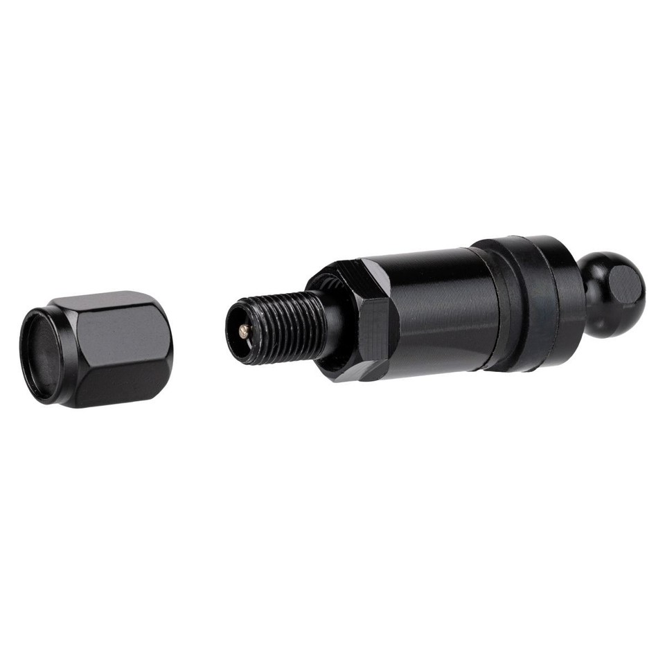 4 tire pressure sensors TPMS sensors metal valve black for Land-Rover ...
