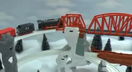 Thomas & Friends Trackmaster Snow Clearing Hiro (2012) Exclusive, Very ...