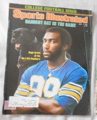 Hugh Green PITT Panthers Sept 1 1980 Sports Illustrated Vg | eBay