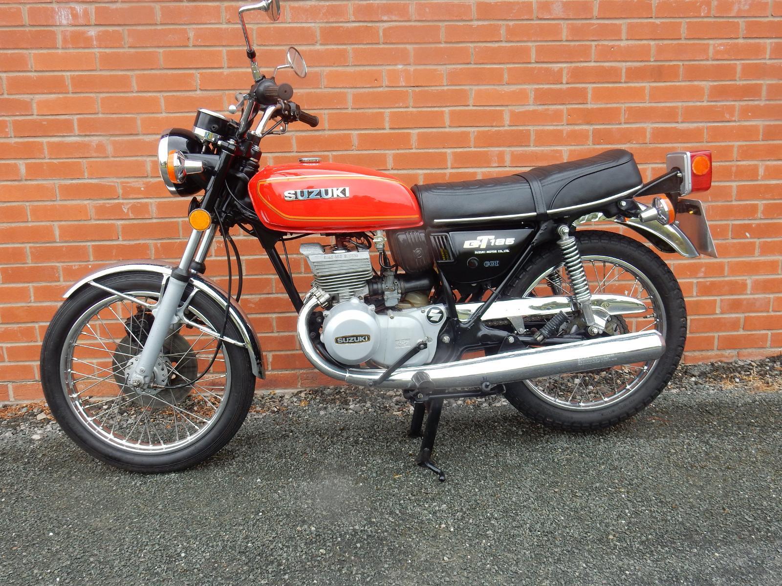 Suzuki GT 185cc 1977 VERY MINTY - YEL 821S | eBay UK