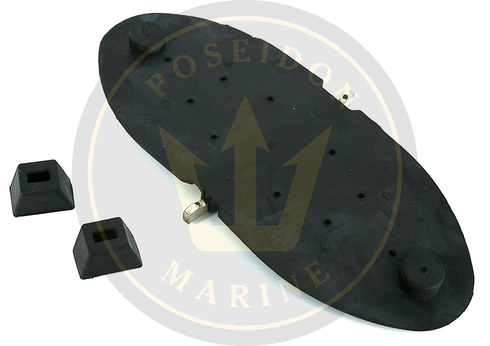 Rubber exhaust Y-pipe shutter flapper for Mercruiser V6 V8 1996 -UP RO ...