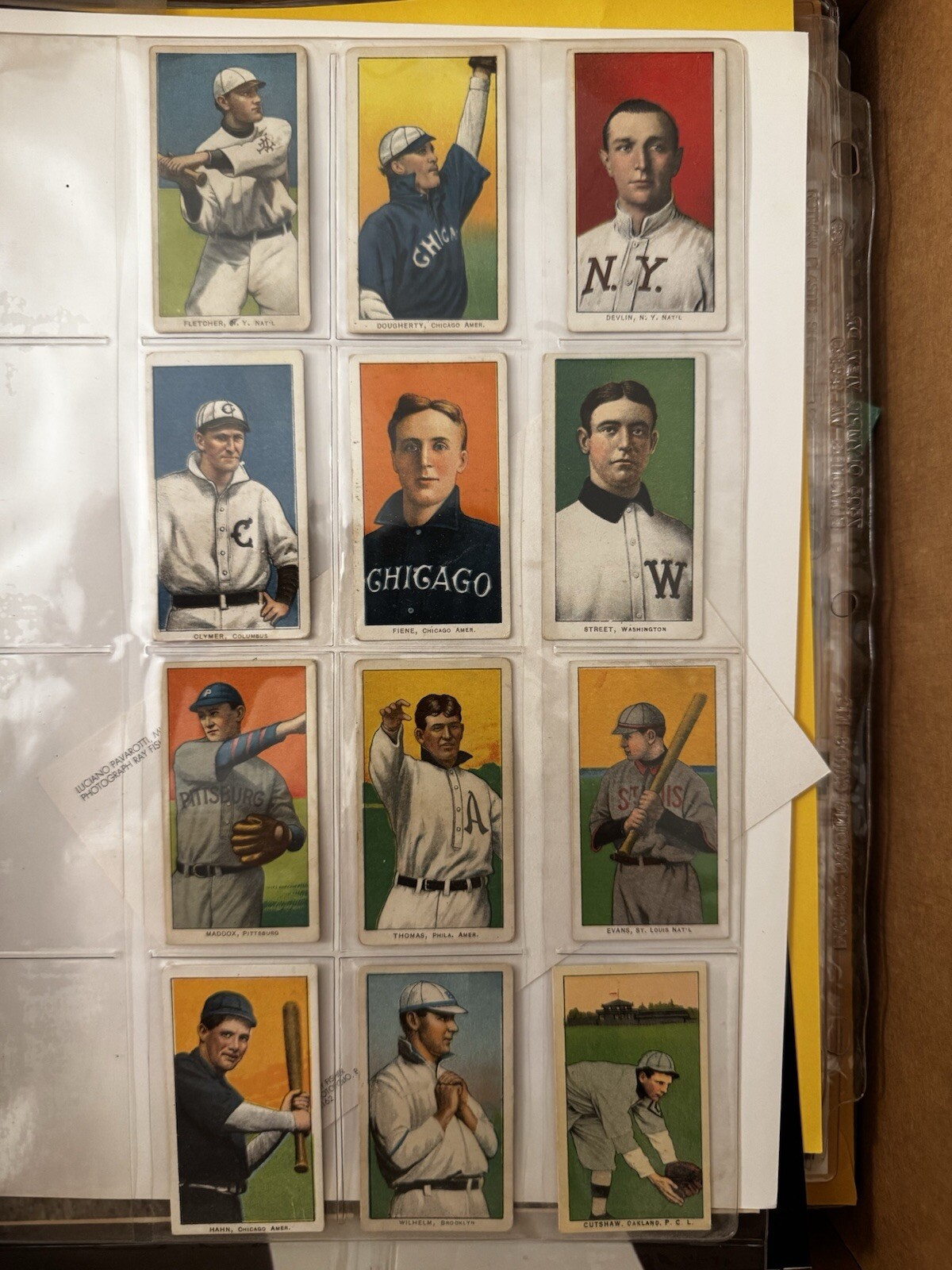 1909-1911 T206 American Tobacco Baseball Cards (lot Off 12)!!! | eBay
