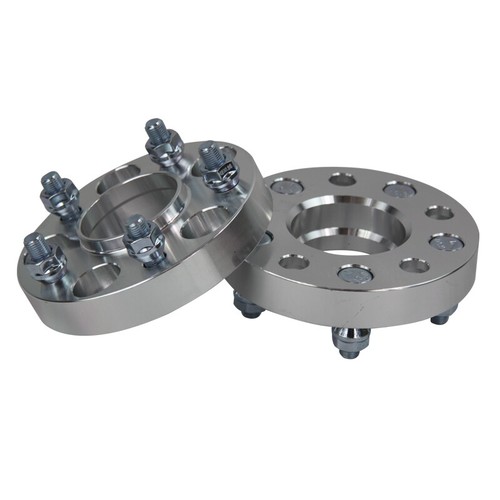 2PCS 25mm 5 stud Wheel Spacer 5X120 For BMW X5 X6 E70 2010-2018 14x1.25 ...