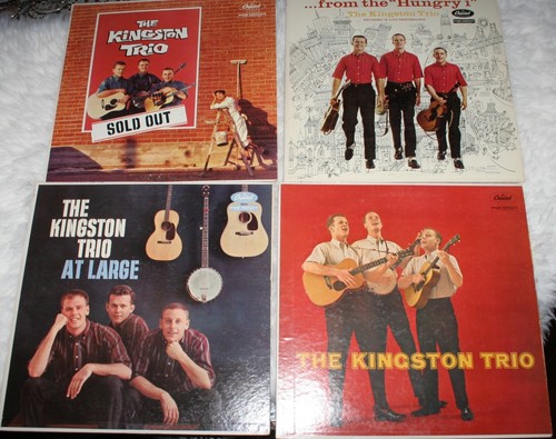The Kingston Trio 4 record albums LP | eBay