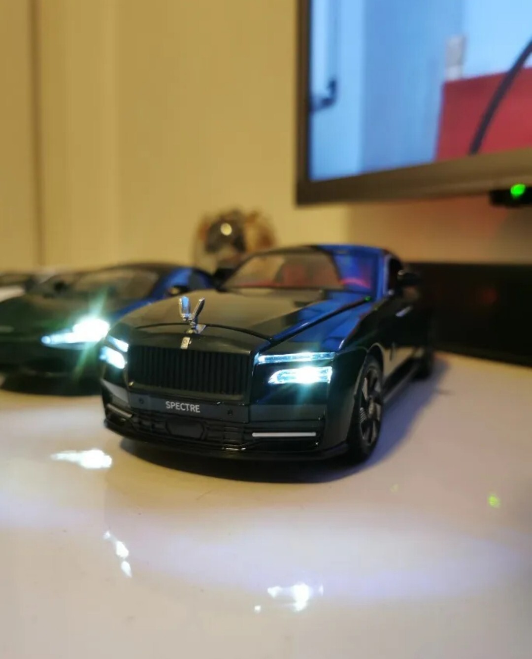 1/24 Diecast Rolls-Royce Spectre Luxury Model Car Toy Kids Sound Light ...