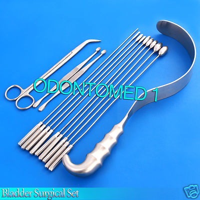 15 Pcs Bladder Surgical Instrument Set | eBay