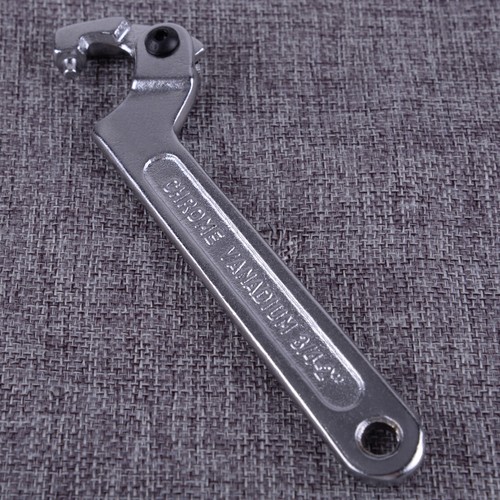 Adjustable Hook Wrench C Spanner Tool 19-51mm for ATV Motorcycle Spring ...