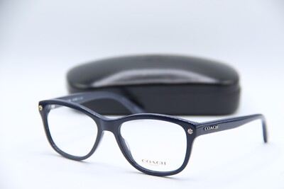 NEW COACH HC 6095 5422 BLUE SILVER AUTHENTIC FRAMES EYEGLASSES 52-16 | eBay