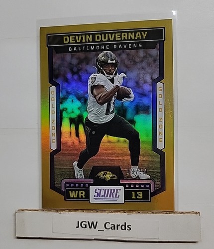 2023 Score - Gold Zone #191 Devin Duvernay /50 for sale online | eBay