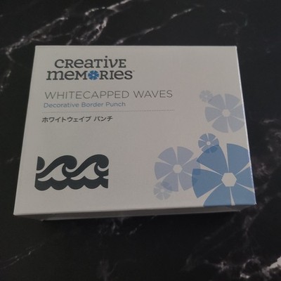 Creative Memories - WHITECAPPED WAVES - Decorative Border Punch - New ...