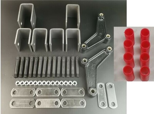Tandem Axle Trailer Spring Suspension Rebuild Kit 7K-14K Repair EQ-E1 ...